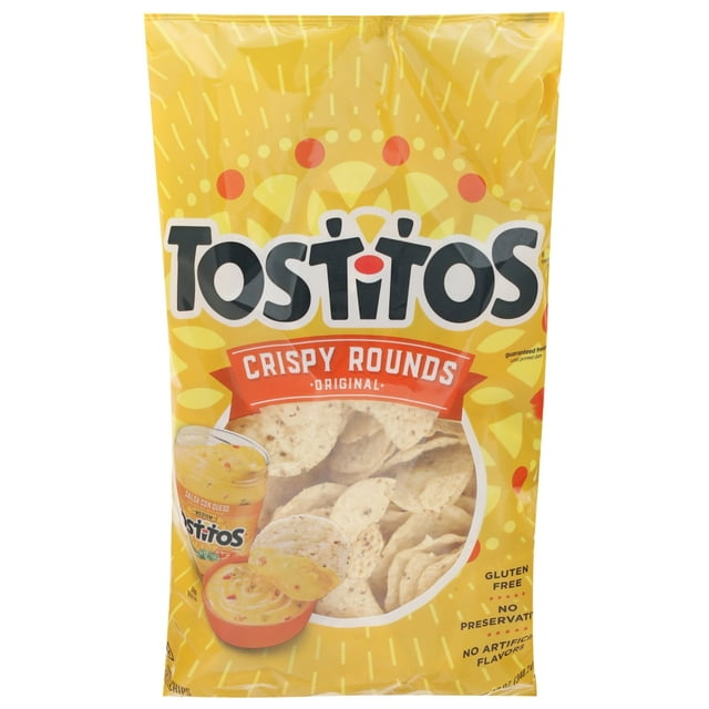Tostitos® White Corn Crispy Rounds Tortilla Chips - Walmart.com