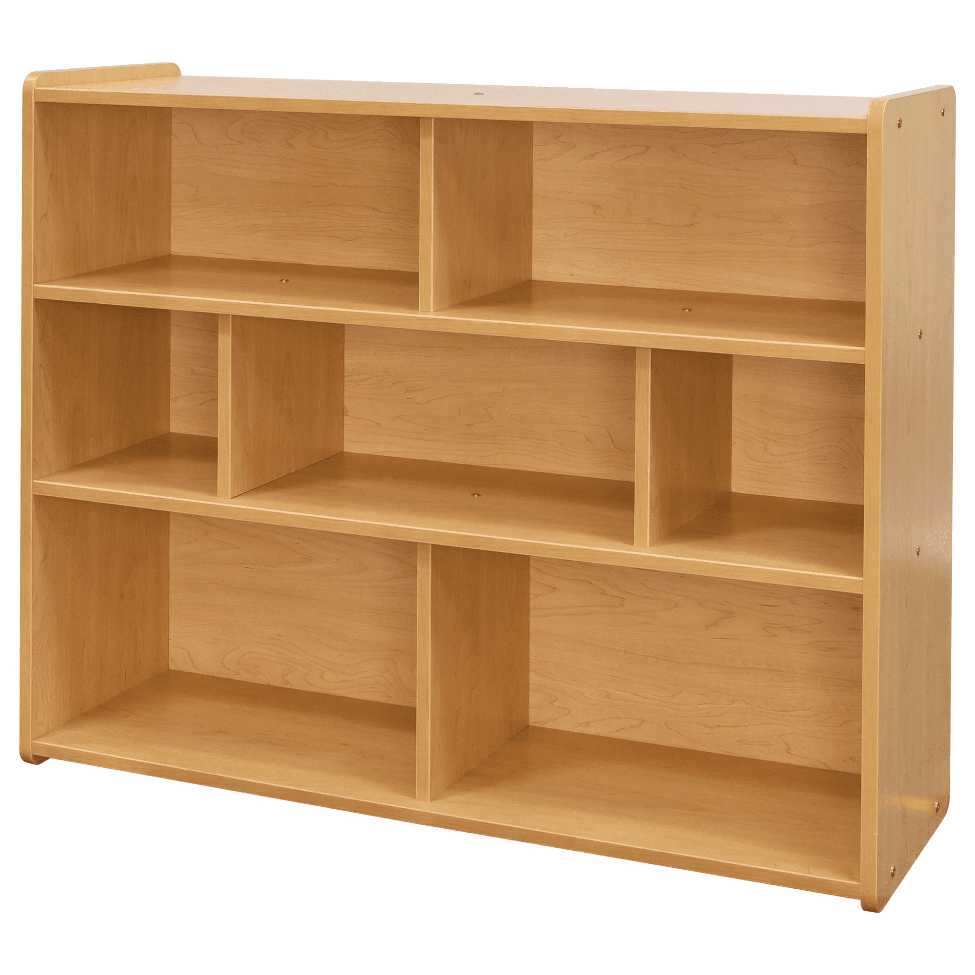 Tot Mate 7 Section Storage Shelf Cubbies for School Classroom Furniture ...