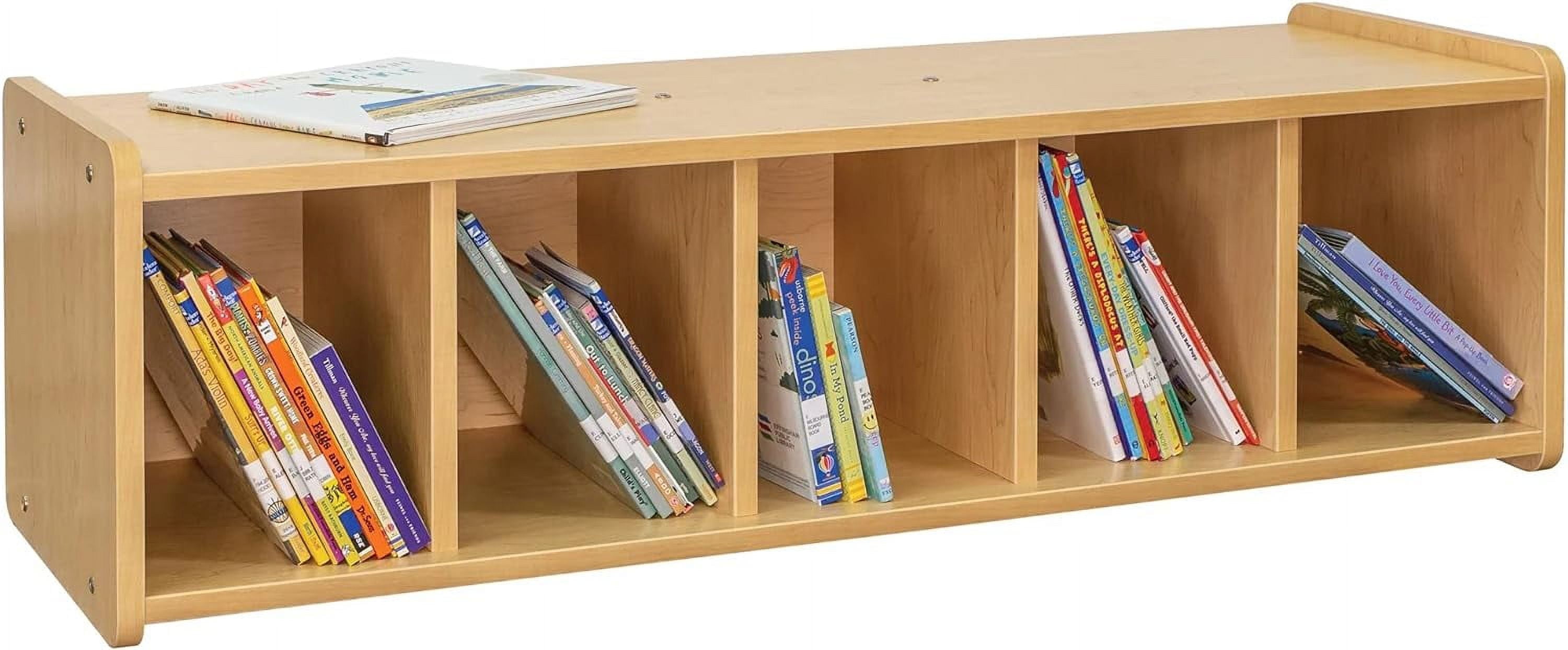 Tot Mate Kids' Bookshelf & Toy Organizer, Daycare Furniture, Reading ...