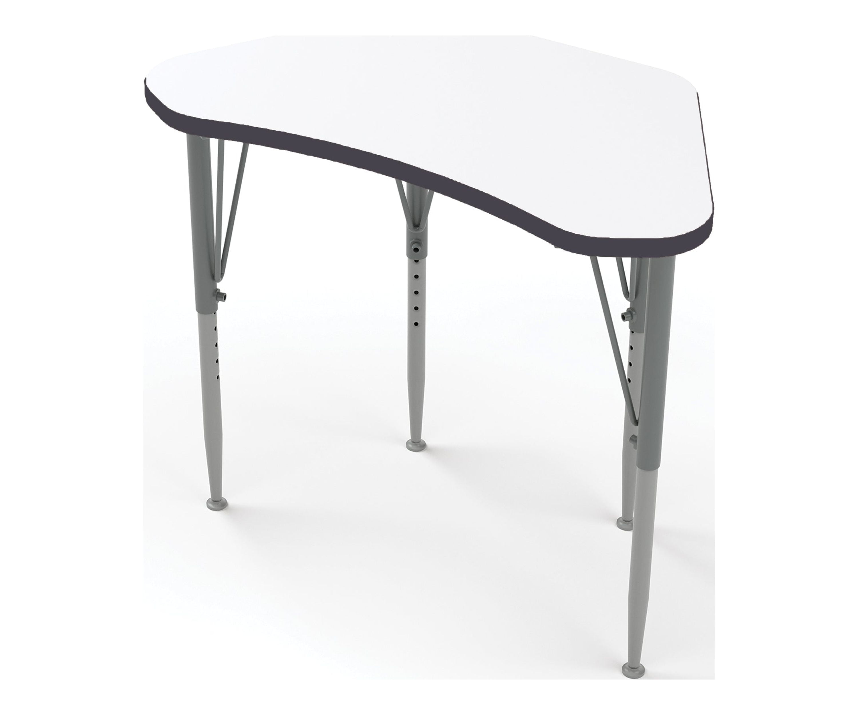 Tot Mate Versa Kid's Modern Desk Adjustable Height Table, Midnight ...