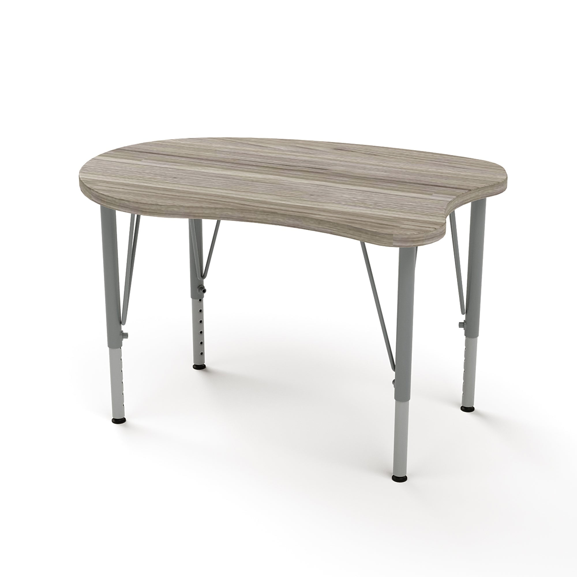 Tot Mate Versa Kid's Modern School Desk Adjustable Height Table, Elm ...