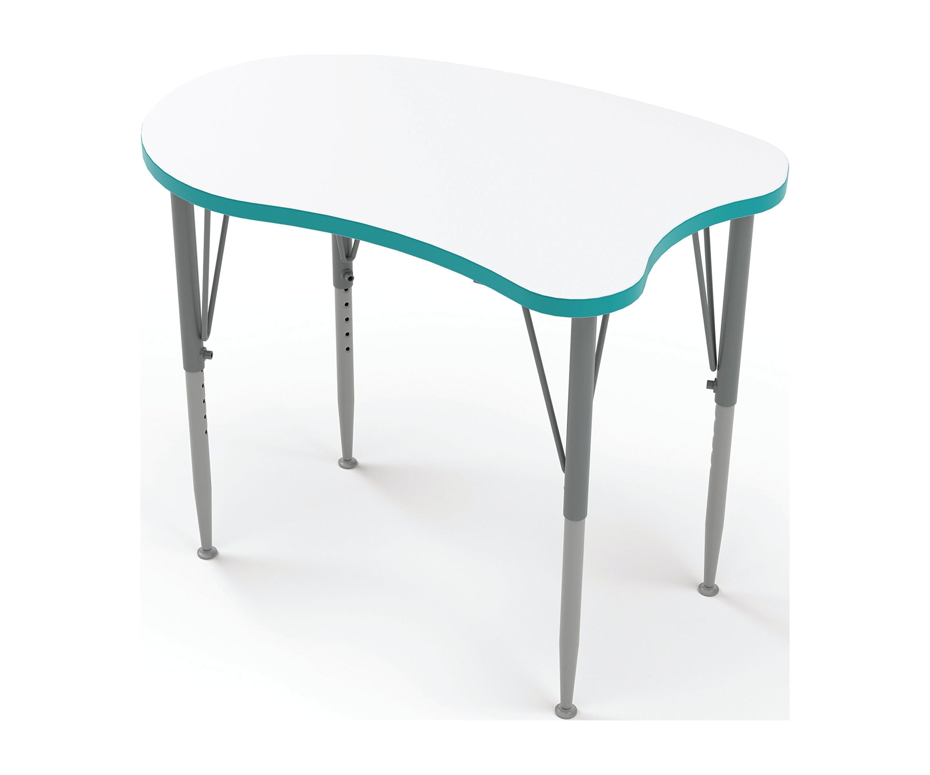 Tot Mate Versa Kid's School Desk Adjustable Height Table, Ocean, Tall ...