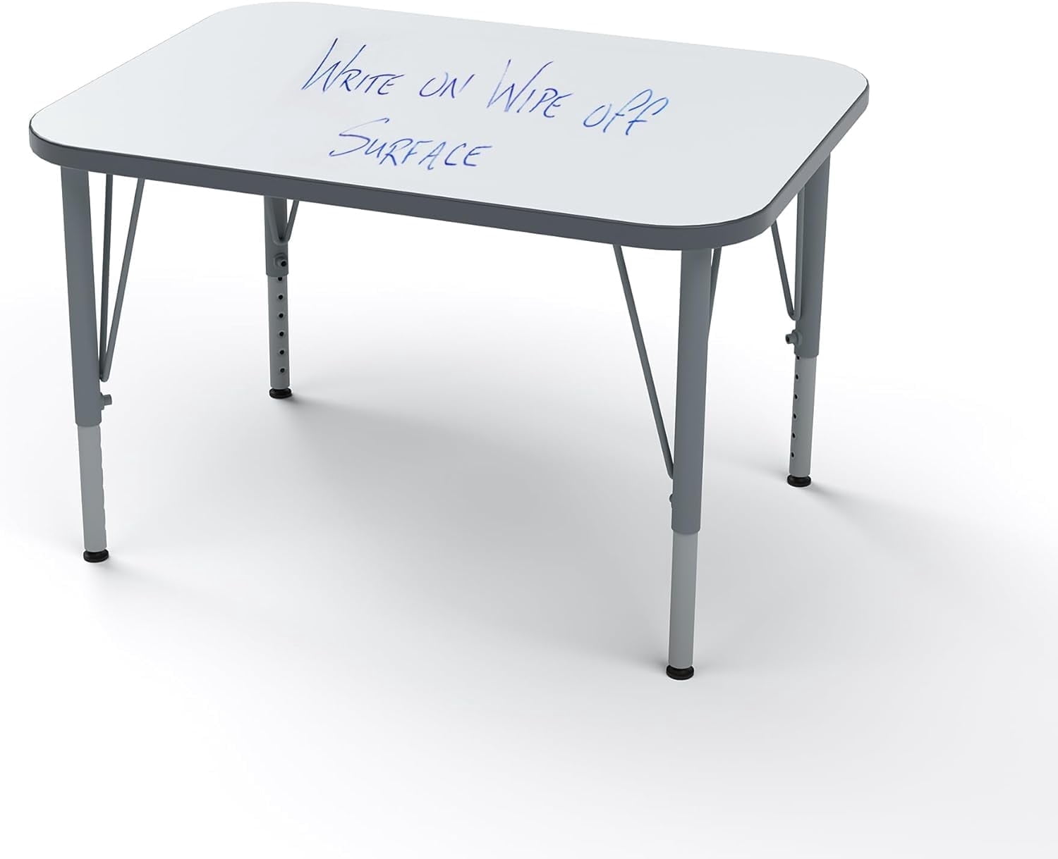 Tot Mate Versa Kids Markerboard School Desk, Adjustable Height ...