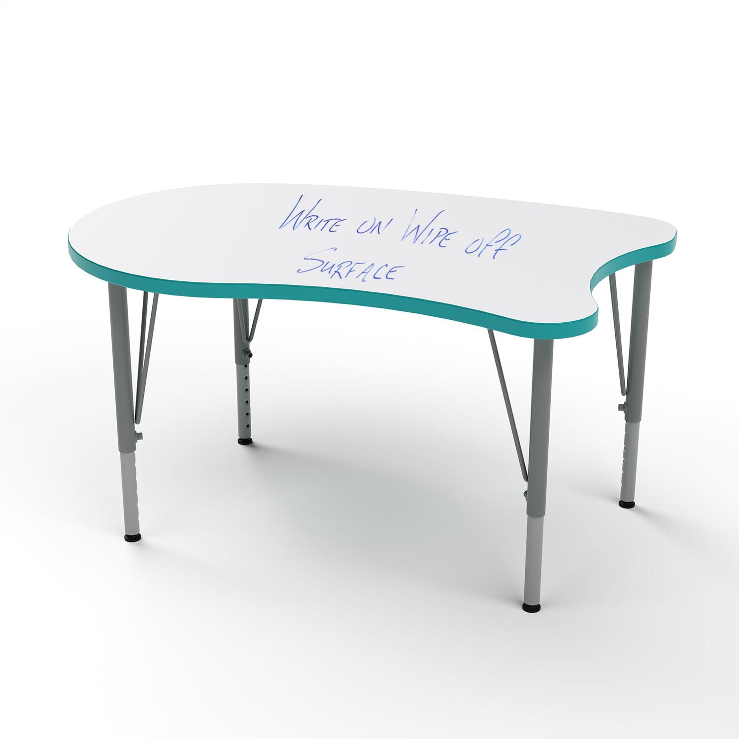 Tot Mate Versa Markerboard Kids School Desk, Adjustable Height, Ocean ...