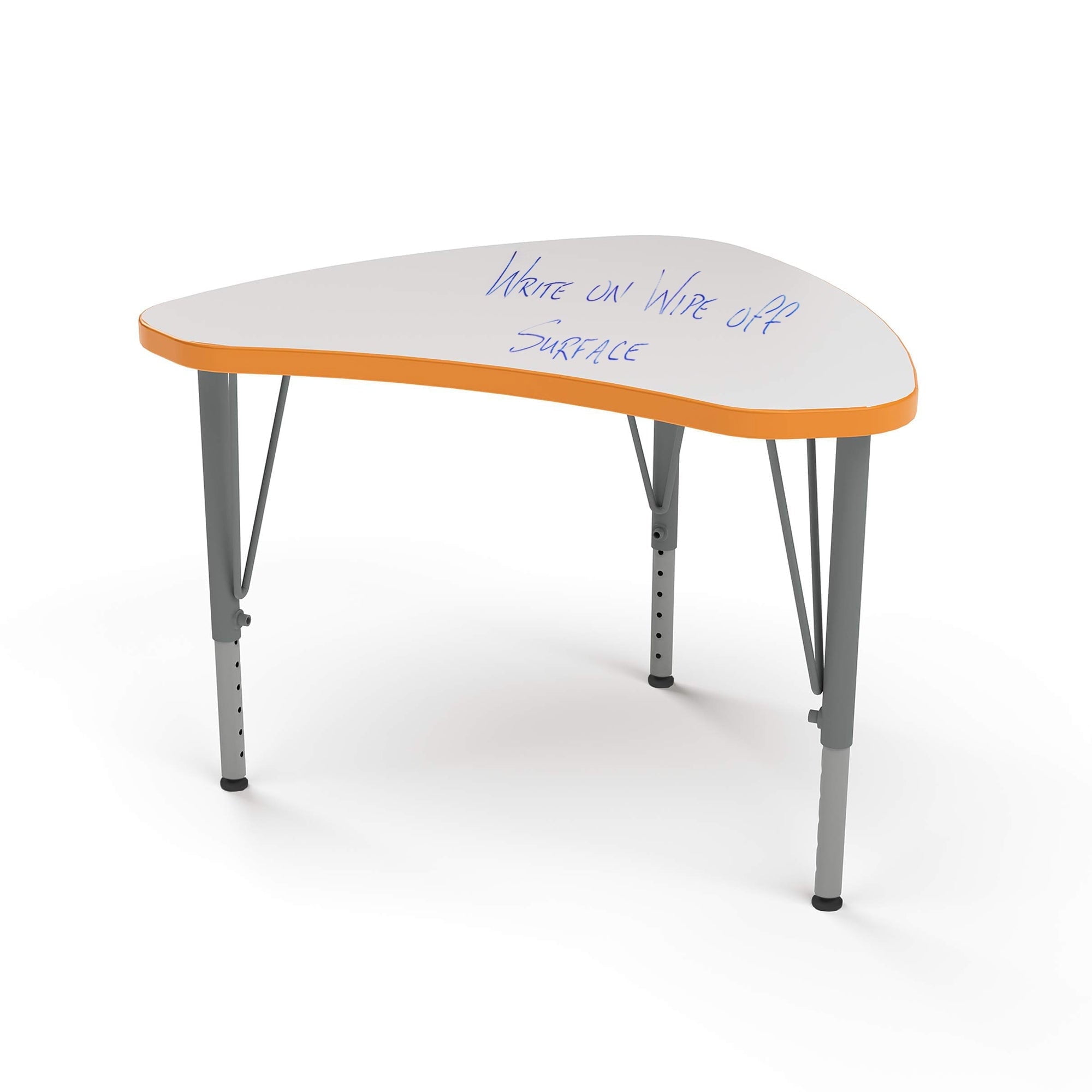 Tot Mate Versa Markerboard Kids School Desk Adjustable Height, Orange ...