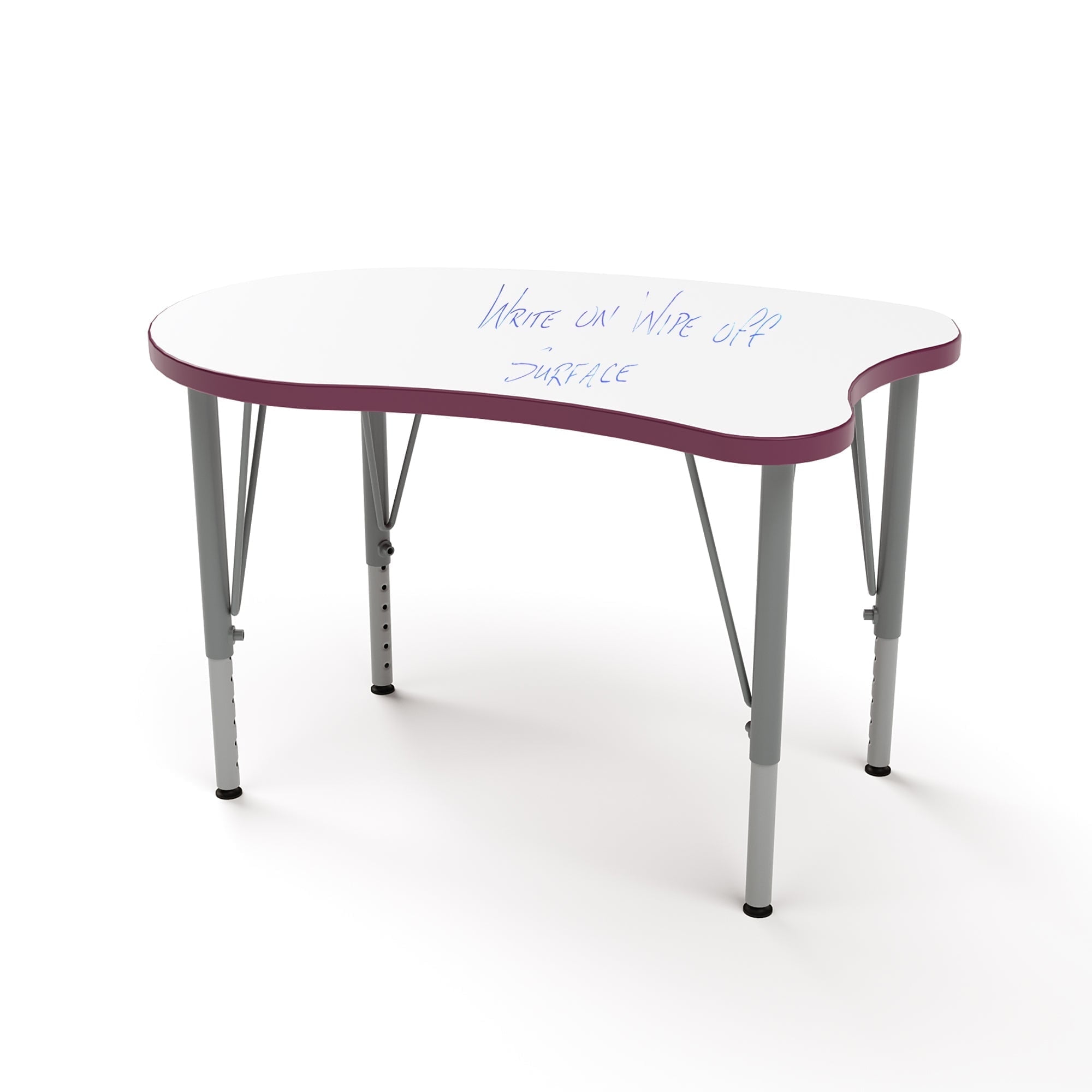 Tot Mate Versa Whiteboard School Desk, Adjustable Height Kids Table ...