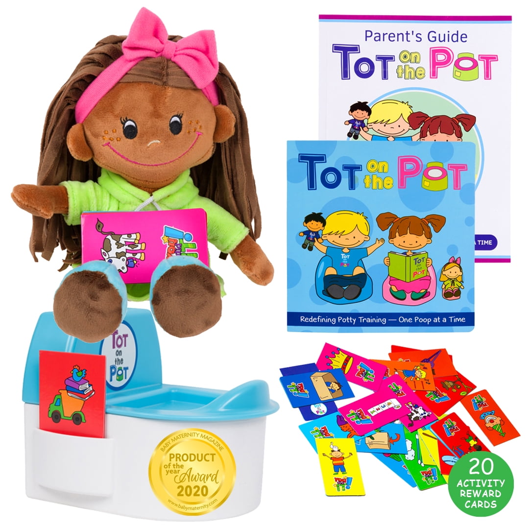 Tot on the Pot - Play-Based Potty Training System with Jasmine Tot Doll ...