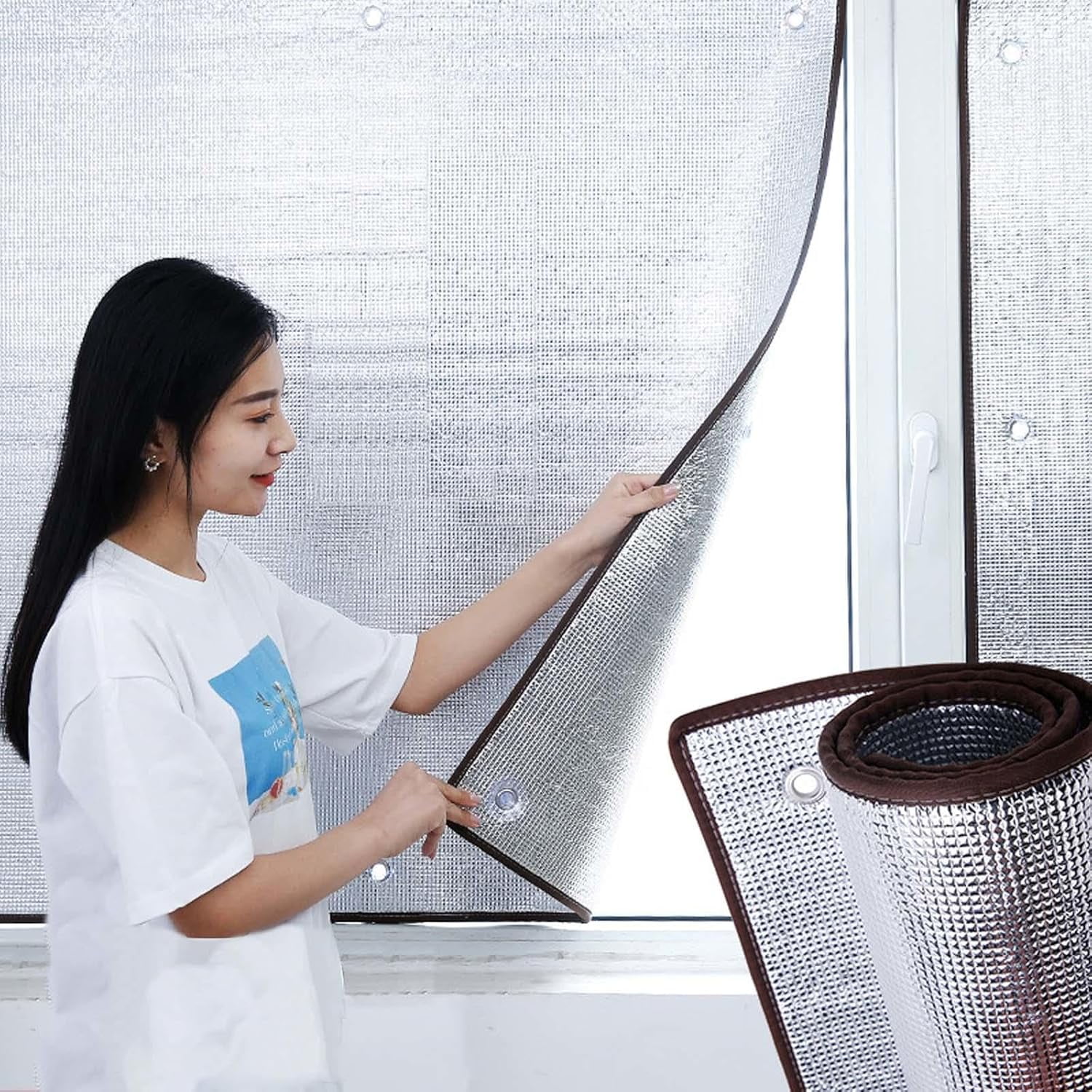 Total Blackout Heat Control Window Film,Thermal Insulation Reflective ...