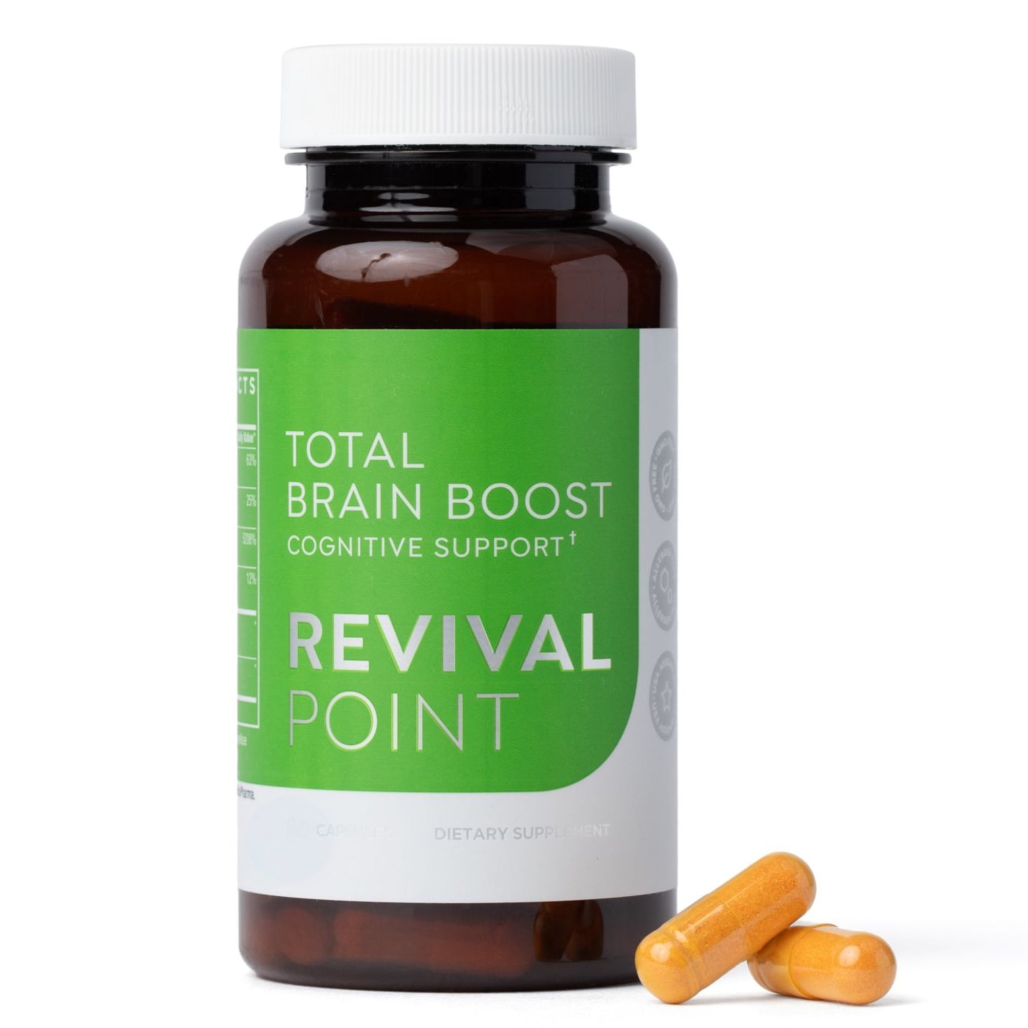 Total Brain Boost - Cognitive and Brain Support Supplement for Memory ...