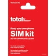 Total By Verizon Bring Your Own Phone SIM Kit, No Airtime - Prepaid ...