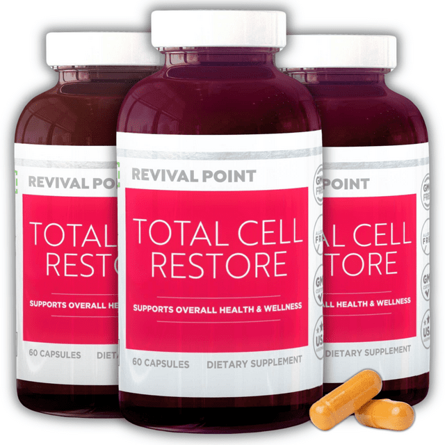 Total Cell Restore - Premium Cell Regeneration Supports Memory, Brain ...