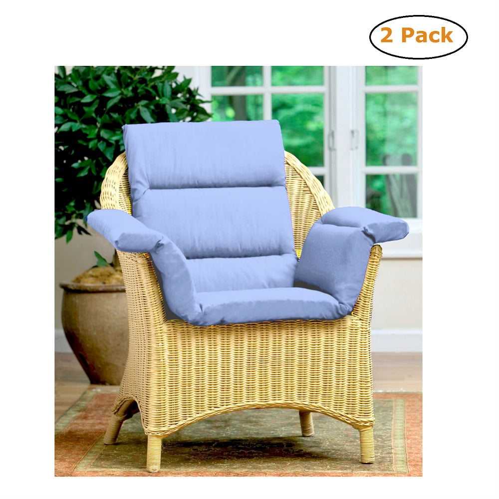 Total Chair Cushion Light Blue - Size -One Size - Pack of 2 - Walmart.com