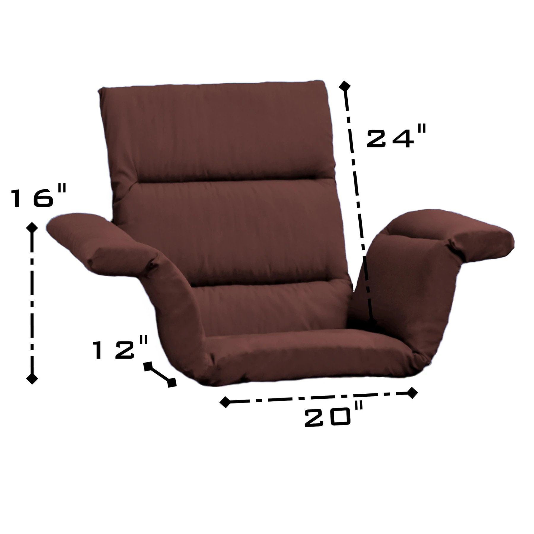 Total Chair & Wheel Chair Cushion, Burgundy - Cusion ONLY - Walmart.com