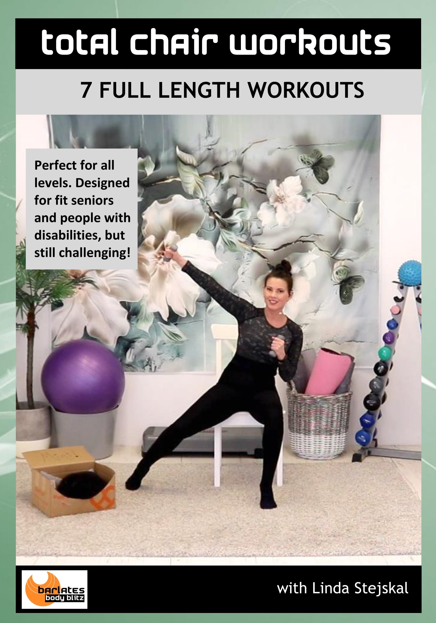 Total Chair Workout Series 7 Workouts - Barlates Body Blitz - Walmart.com