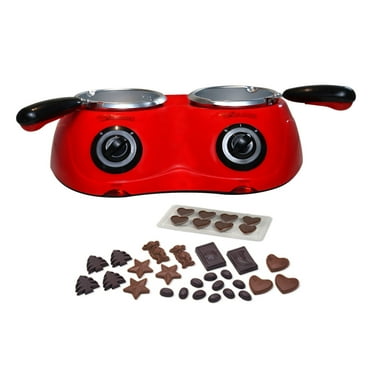 Total Chef Chocolate Melter Pot with 100+ Piece Accessory Kit 17.6 Oz ...