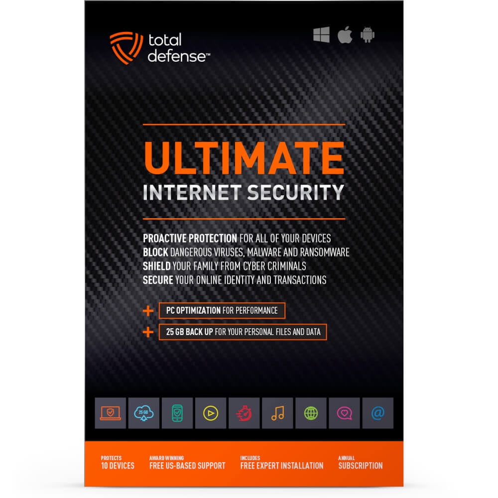 Total Defense TLD13329 Ultimate Internet Security - Walmart.com