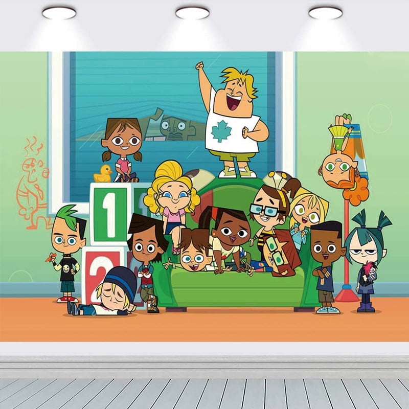 Total Drama Island Party Supplies Backdrop Banner Poster Birthday ...