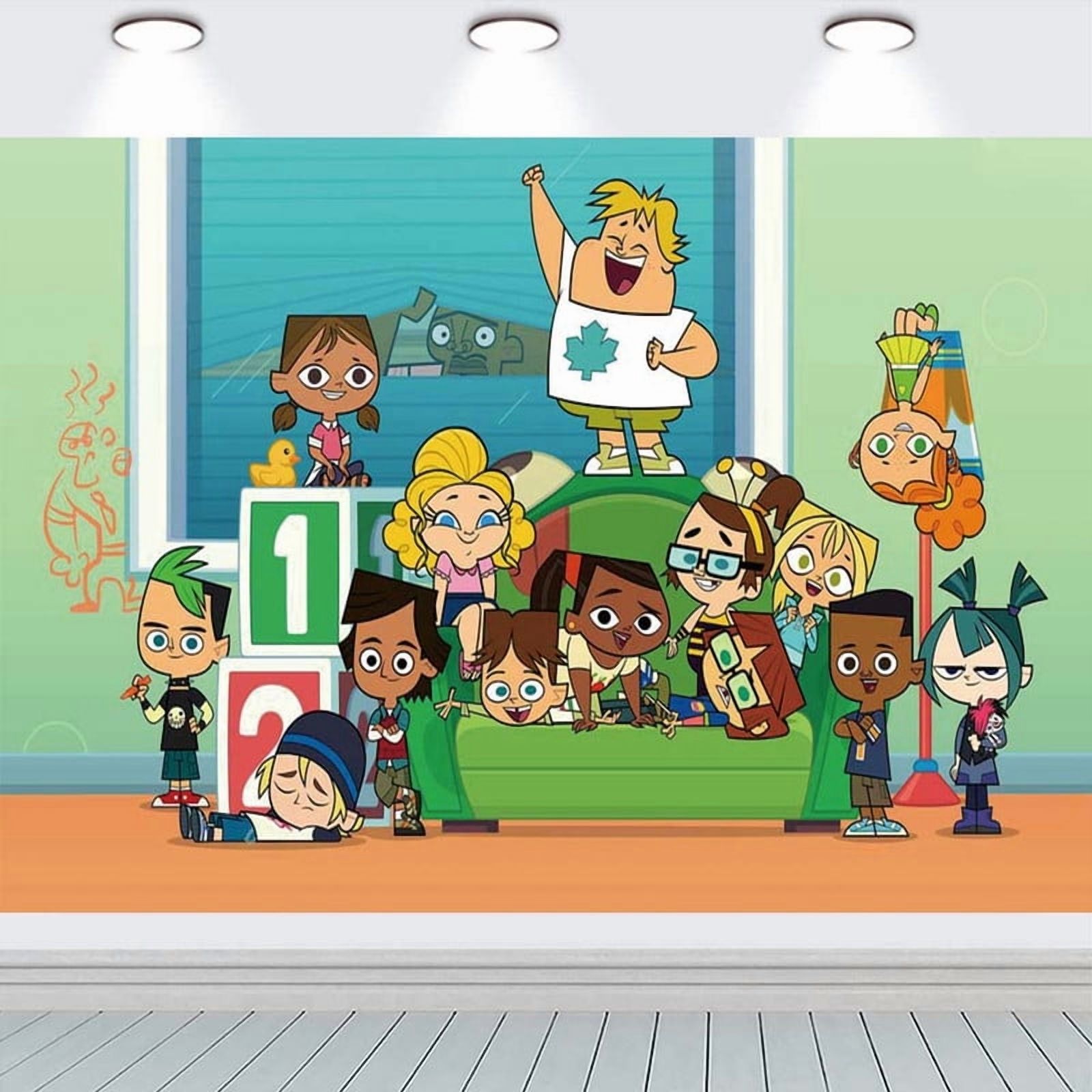 Total Drama Island Party Supplies Backdrop Banner Poster Birthday ...