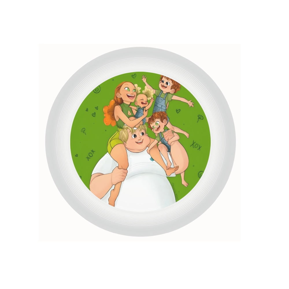 Total Drama Island Patterned Frisby Slip Resistant And Stable Throw ...