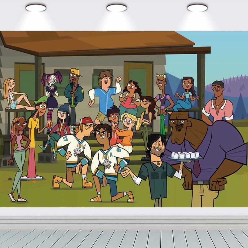 Total Drama Island Taspestry Wall Decor Backdrop Banner Party Supplies ...