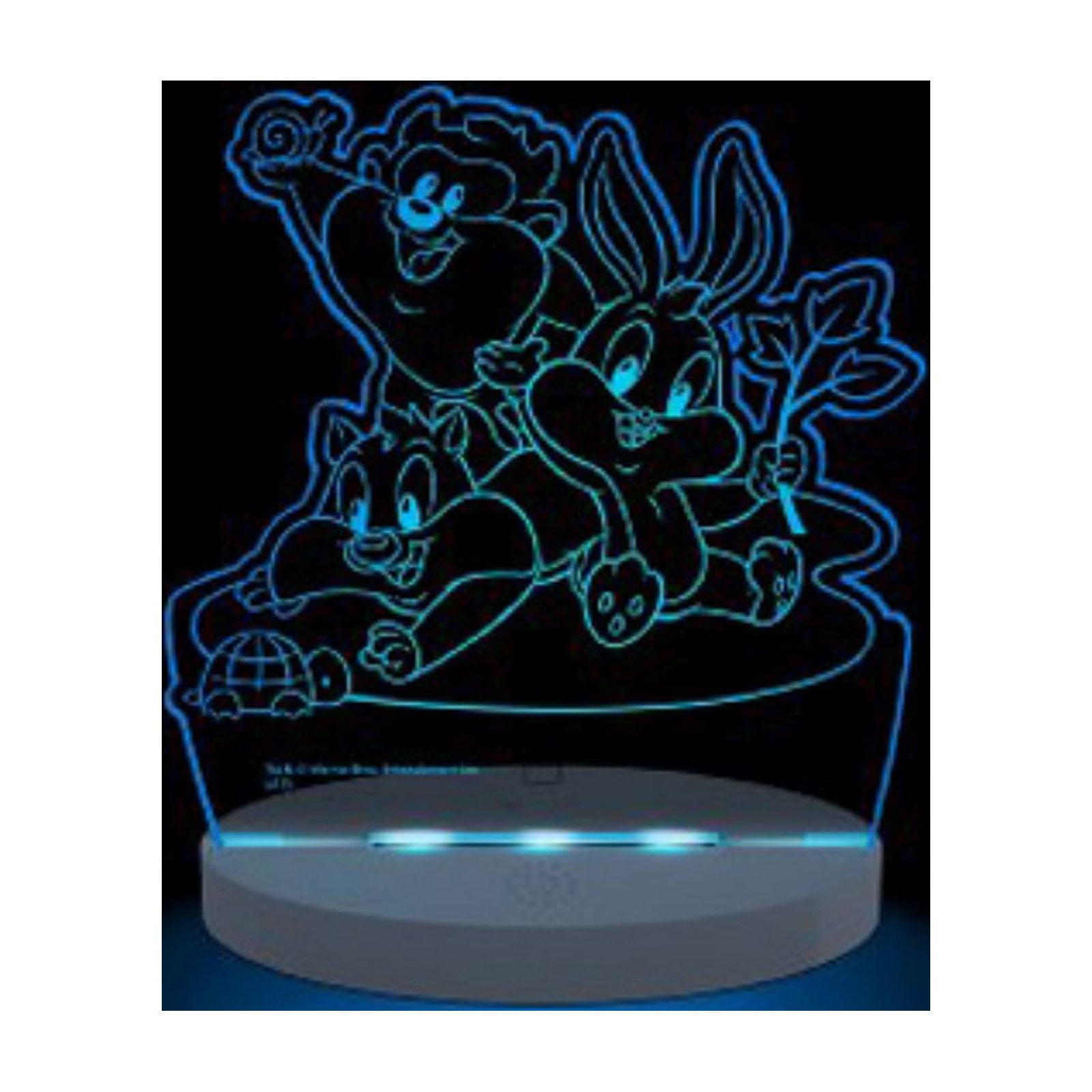 Baby Looney Tunes Gang Multicolored LED Night Light - Walmart.com