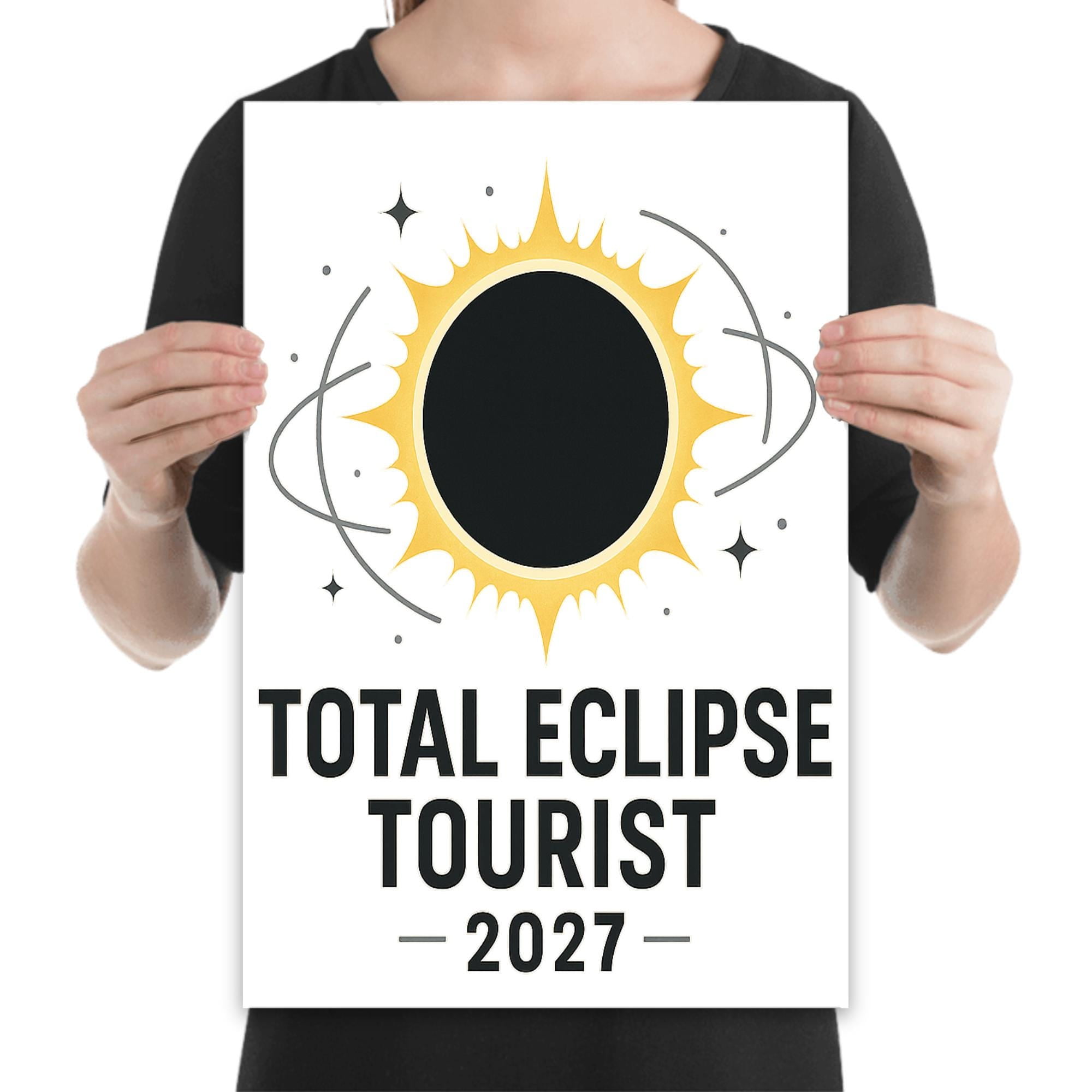 Total Eclipse Wall Art - Astronomy Lovers - 13x19 Poster Print - Space ...