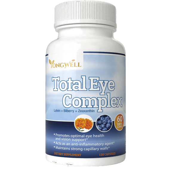 VitaVita Total Eye Complex, Eye Vitamins with Lutein, Bilberry ...