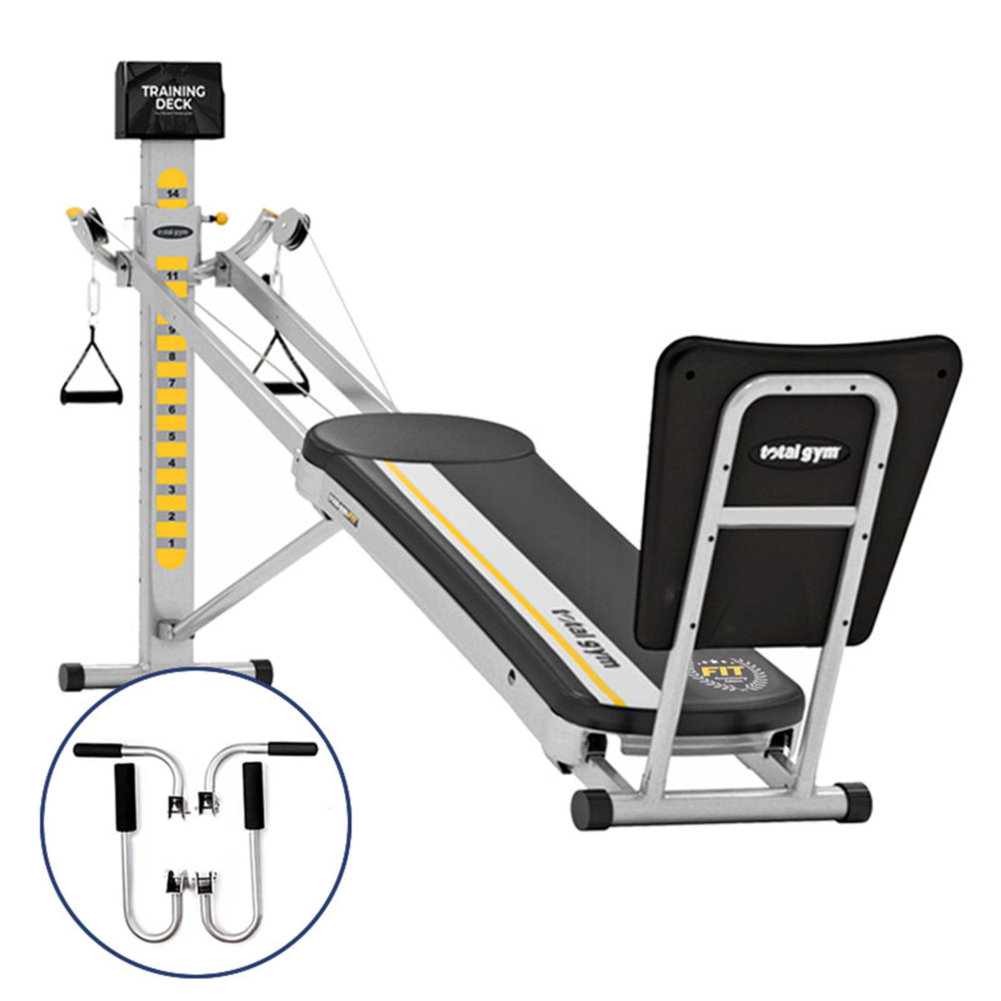 Total Gym FIT Anniversary Edition, Home Gym Equipment with 14 Levels of ...