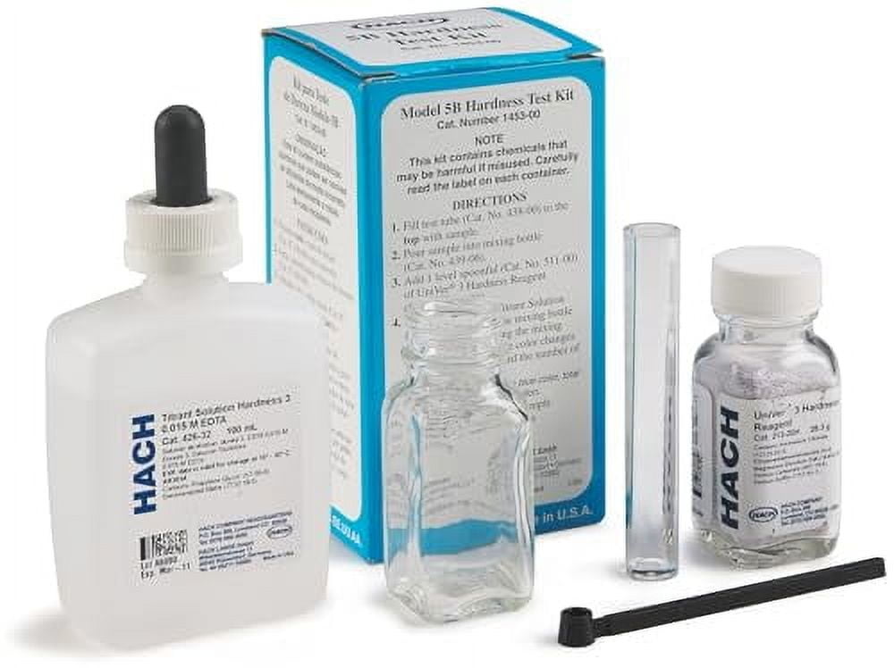 Total Hardness Test Kit, Model 5-B, Water Analysis Kit for Drop Count ...