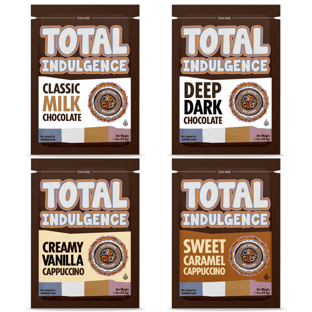 Total Indulgence Variety Pack of Gourmet Hot Chocolate Mix and Instant ...