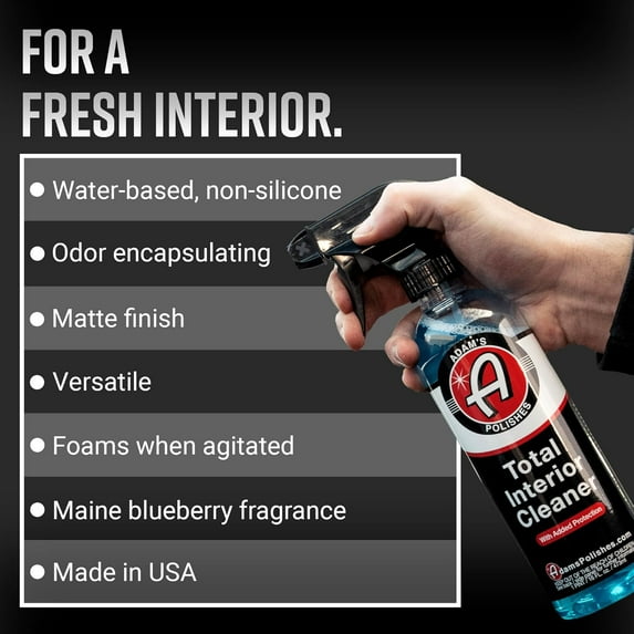 Total Interior Cleaner & Protectant, Quick Detailer & SiO2 Protection ...