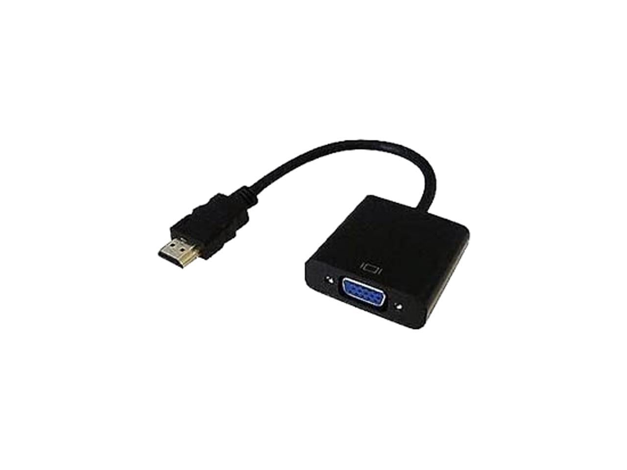 Total Micro H-VGA-TM Hdmi (M) To Vga (F) Adapter - Walmart.com