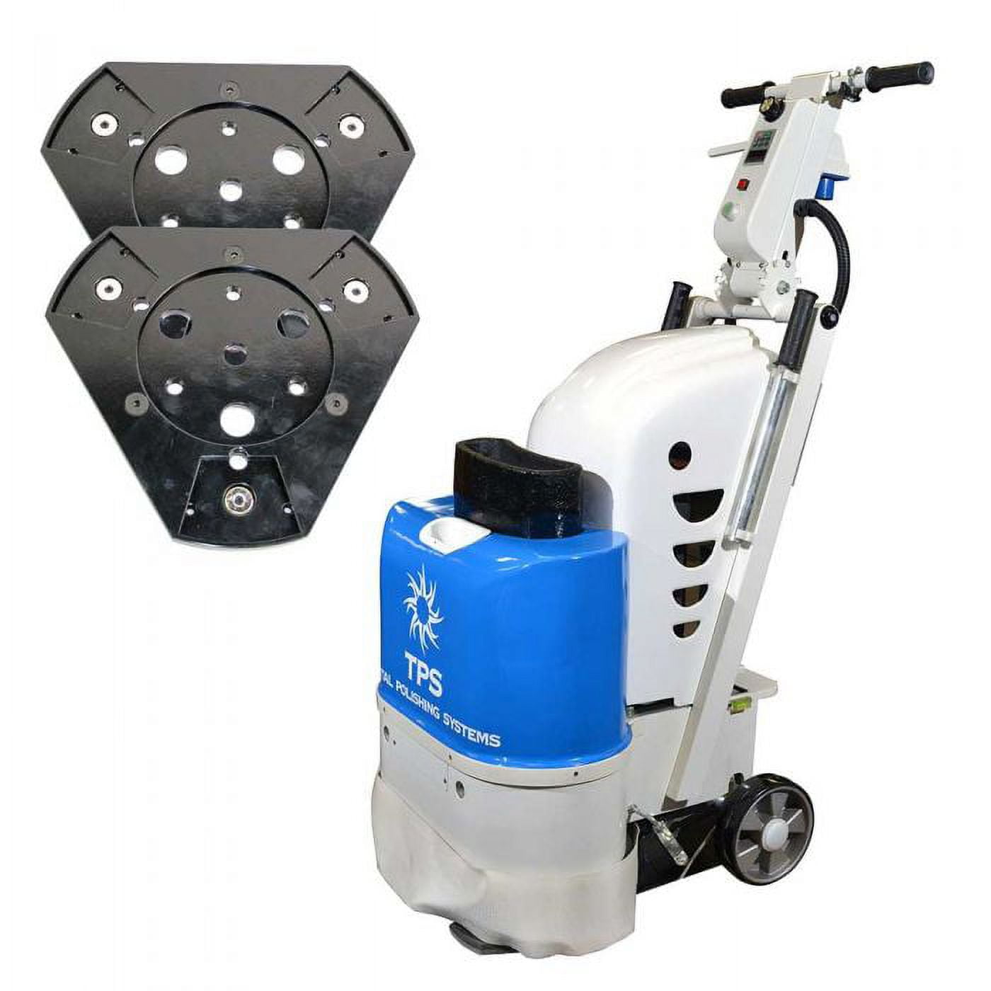 Total Polishing Systems TPSX1SETQP (TPSX1) Floor Prep Machine with 2 ...