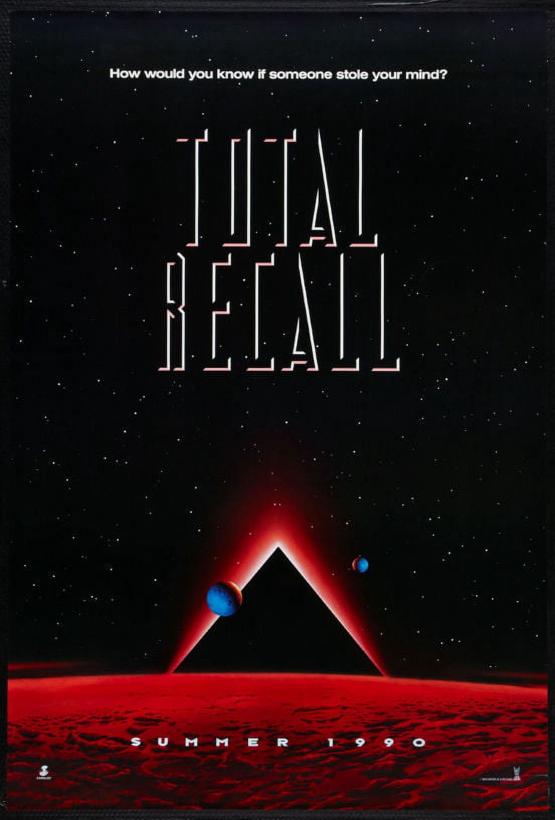 Total Recall Movie Poster Wall Art 12x16 Print on Metal Sign 12in x ...