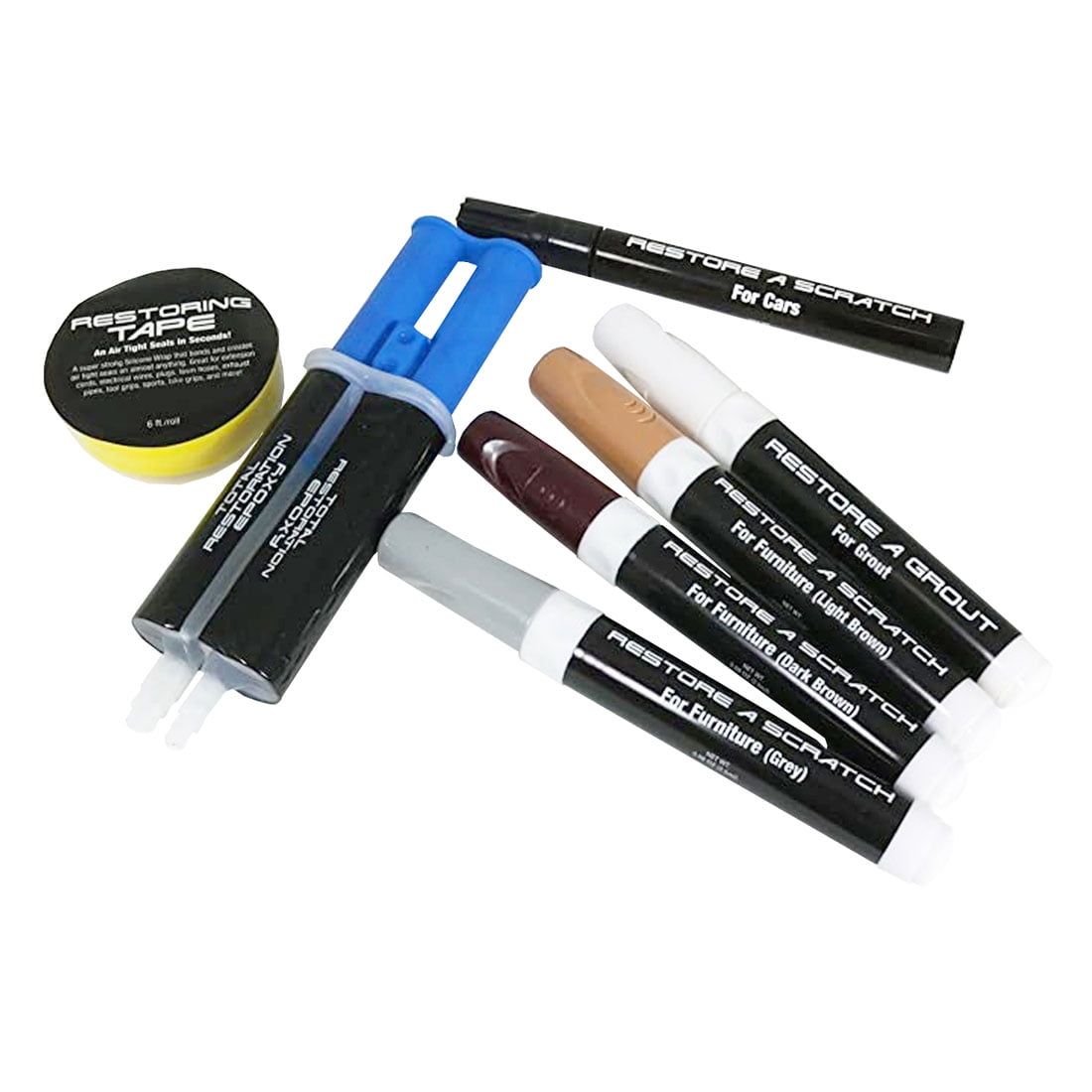 Total Restoration 8 Piece Kit - Restores, Repairs, Bonds, Renews and ...