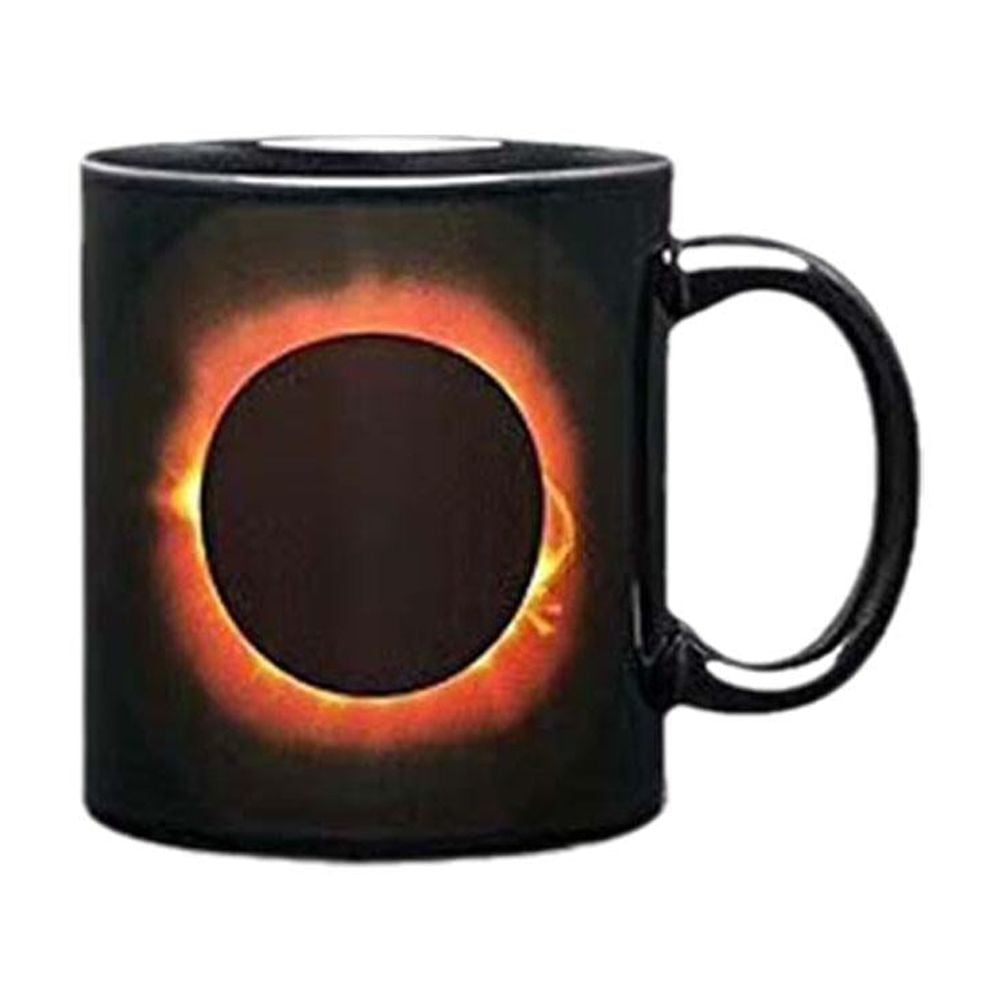 Total Solar Eclipse 2024 Black Coffee Mug Thermal Induction Cup ...