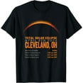 Total Solar Eclipse 2024 Cleveland Ohio Path Of Totality T-Shirt ...