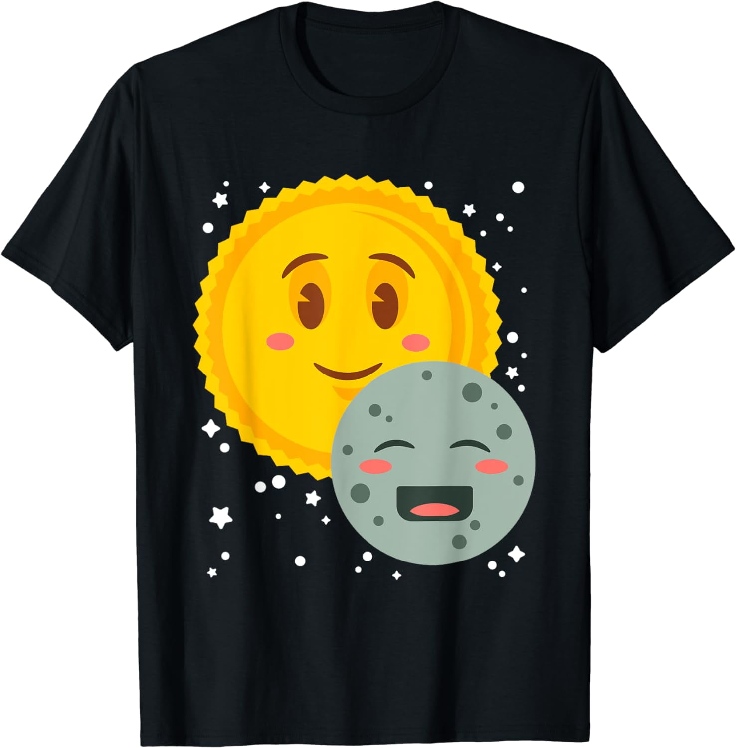 Total Solar Eclipse 2024 Cute Kawaii Funny Astronomy Outfit casual T ...