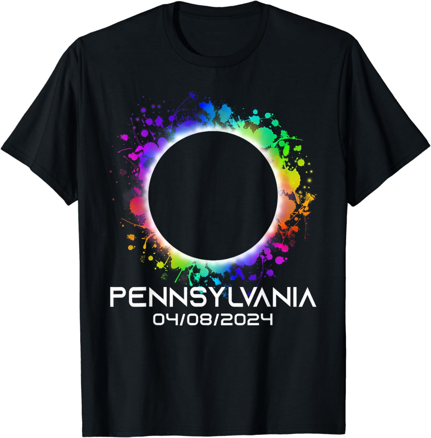 Total Solar Eclipse 2024 Pennsylvania Totality 4.08.24 T-Shirt ...