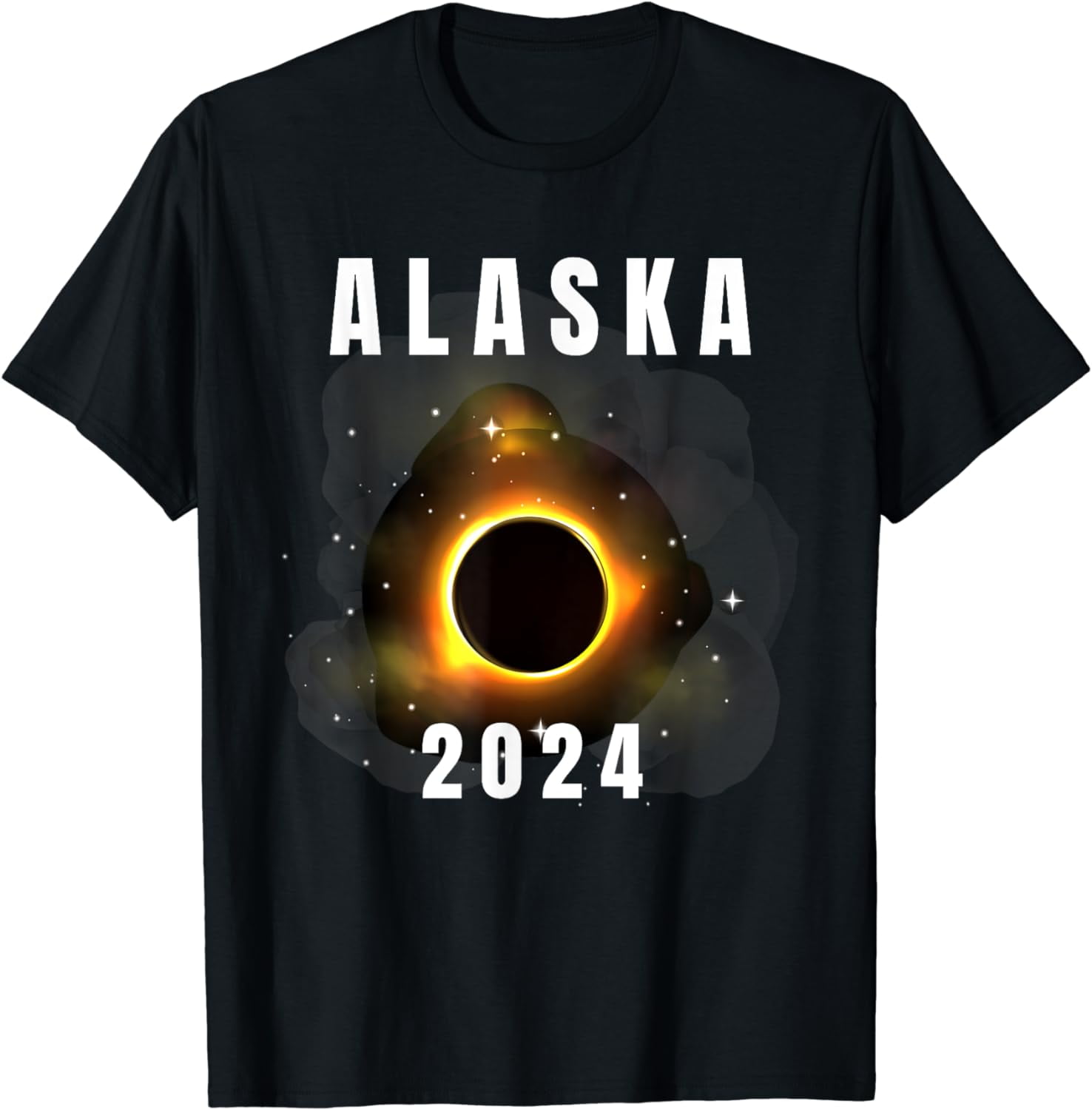 Total Solar Eclipse 2024 Shirt Alaska Eclipse 2024 T-Shirt - Walmart.com