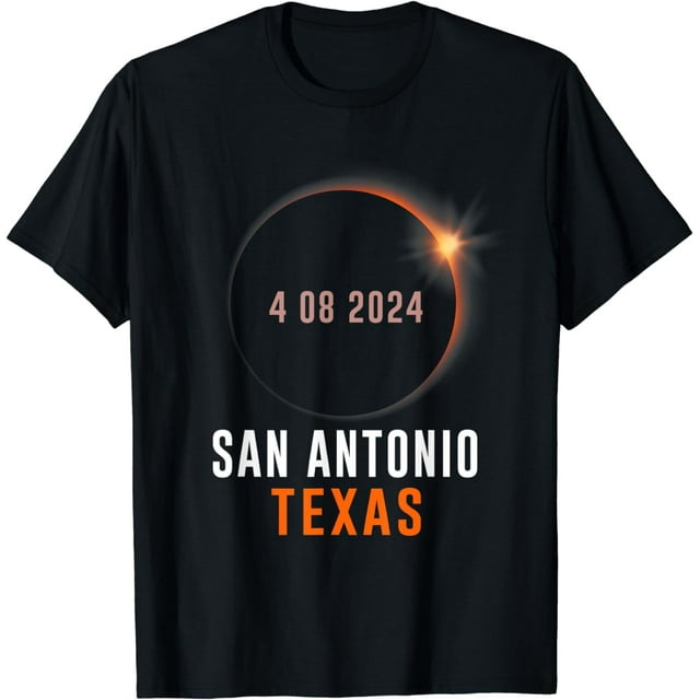 Total Solar Eclipse 2024 Totality San Antonio Texas T-Shirt - Walmart.com Total Solar Eclipse 2024 Totality San Antonio Texas T-Shirt - Walmart.com