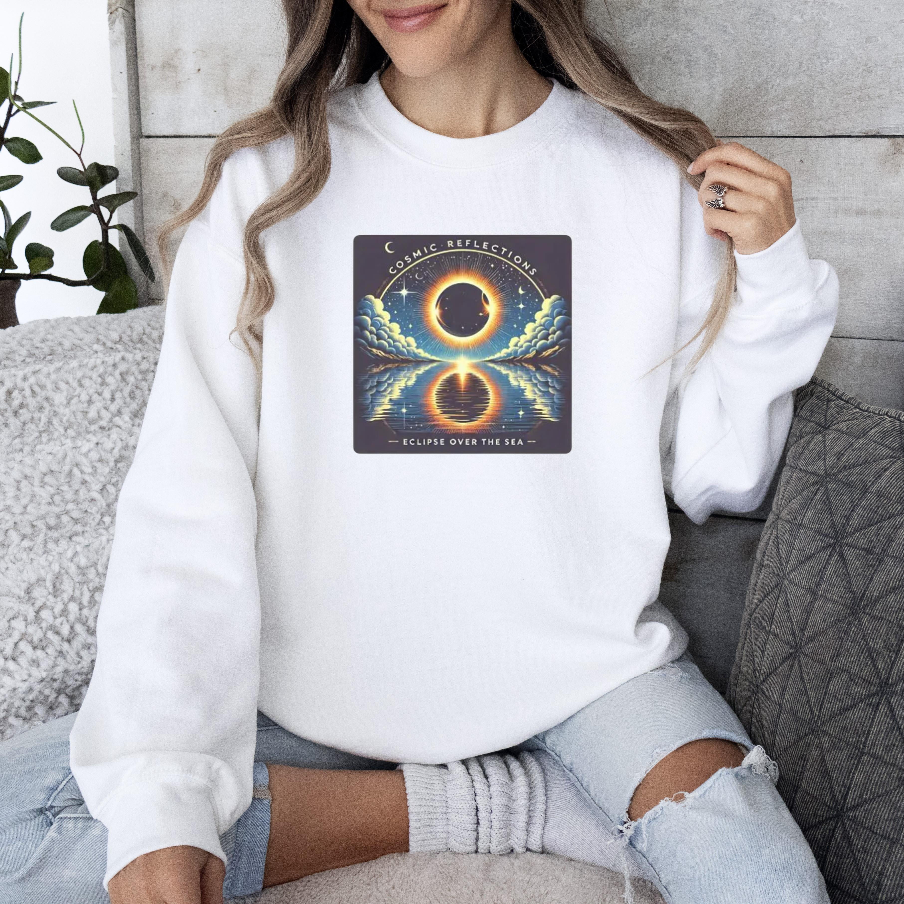 Total Solar Eclipse 2025 Sweatshirt - Commemorative Eclipse Design, for ...