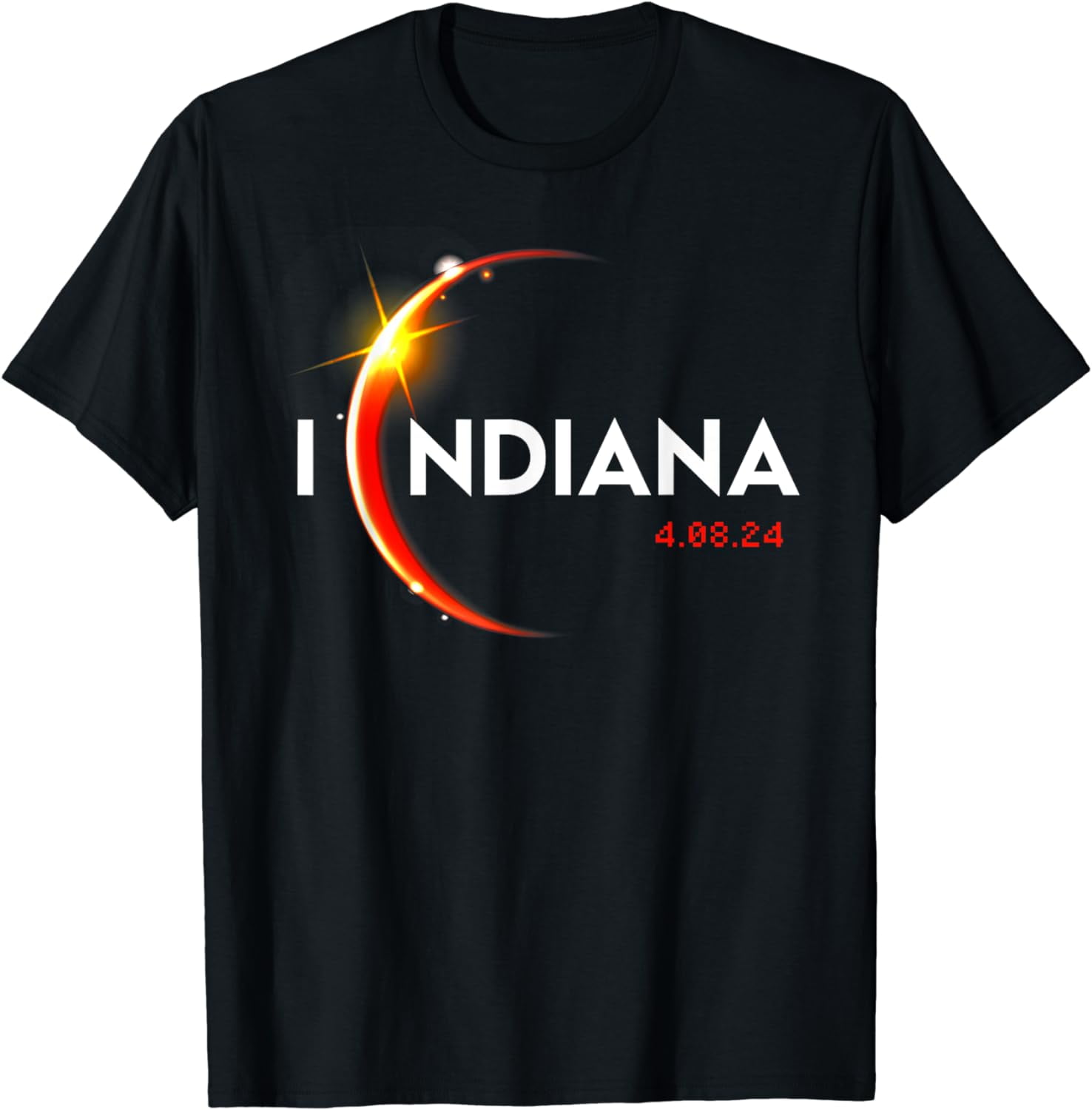 Total Solar Eclipse 4.08.24 Indiana Totality America 2024 T-Shirt ...
