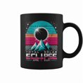 Total Solar Eclipse April 8 2024 Totality Eclipse Retro 80S Coffee Mugs ...