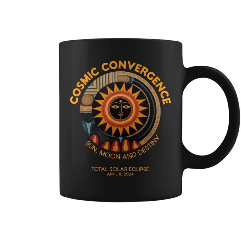Total Solar Eclipse April 8 Cosmic Moon Sun Coffee Mugs - Walmart.com