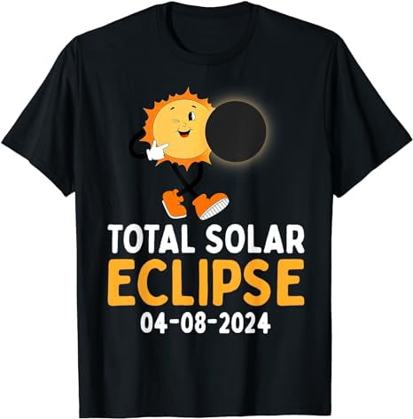 Total Solar Eclipse Chase 2024 Funny Sun is Getting Mooned T-Shirt ...