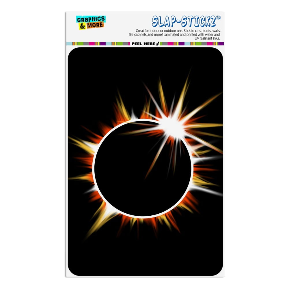 Total Solar Eclipse Painted Home Business Office Sign - Walmart ...