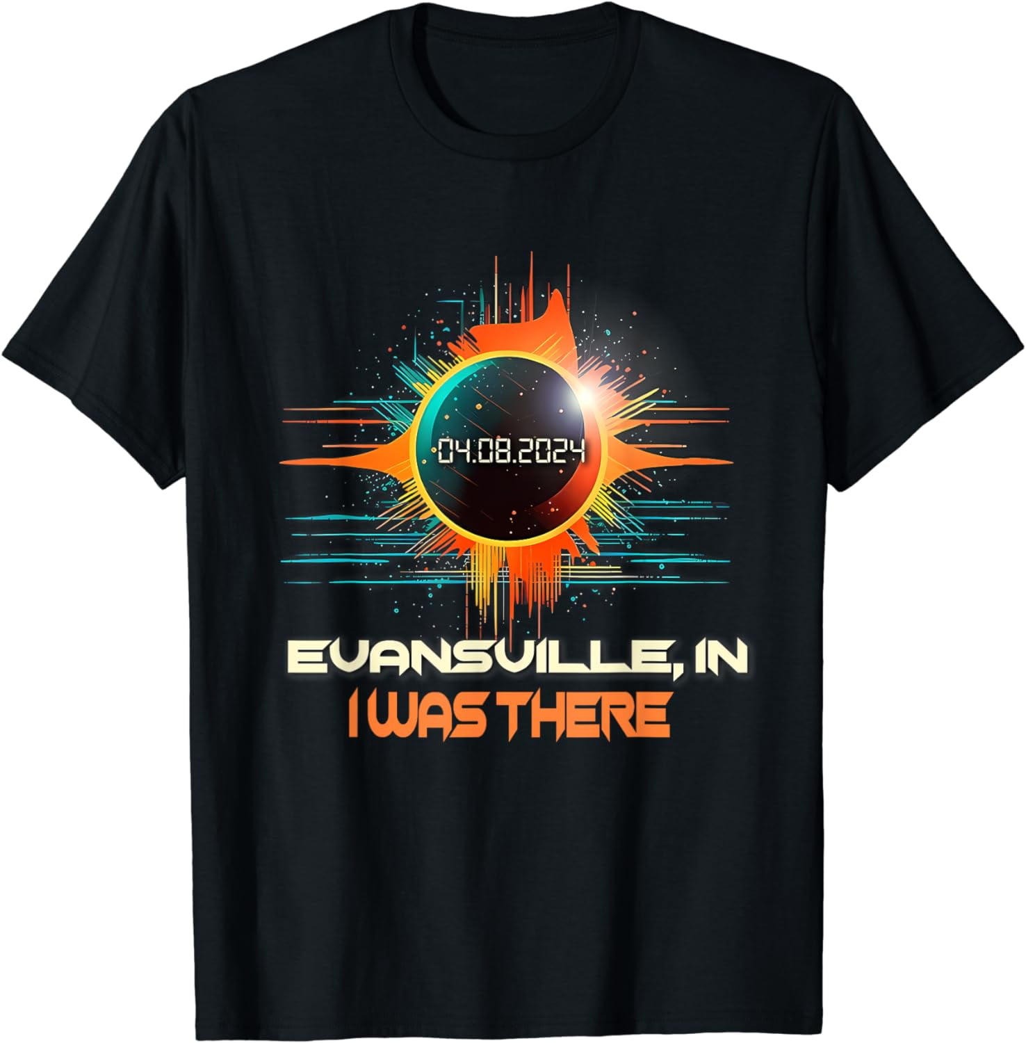 Total Solar Eclipse Retro Evansville Indiana IN T-Shirt - Walmart.com Total Solar Eclipse Retro Evansville Indiana IN T-Shirt - Walmart.com