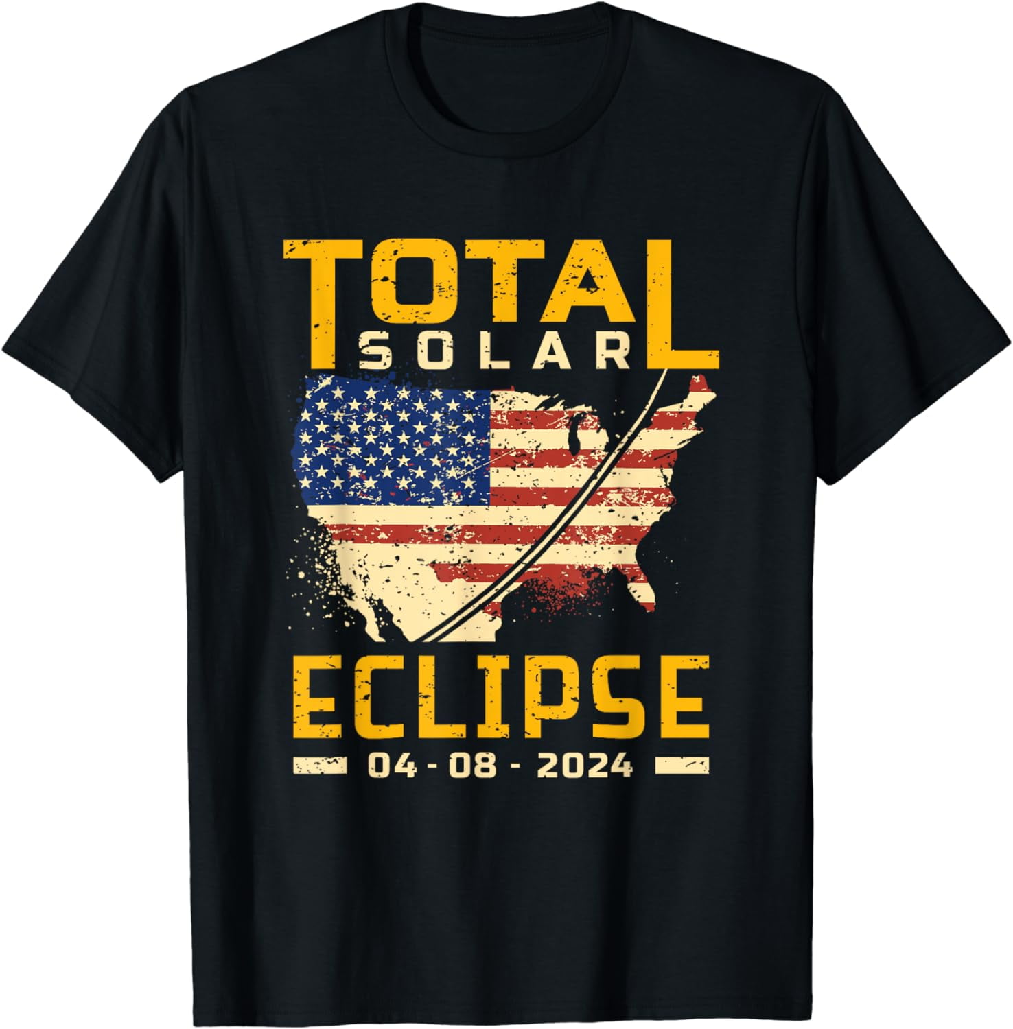 Total Solar Eclipse Shirt 2024 America Totality April 8 2024 T-Shirt ...