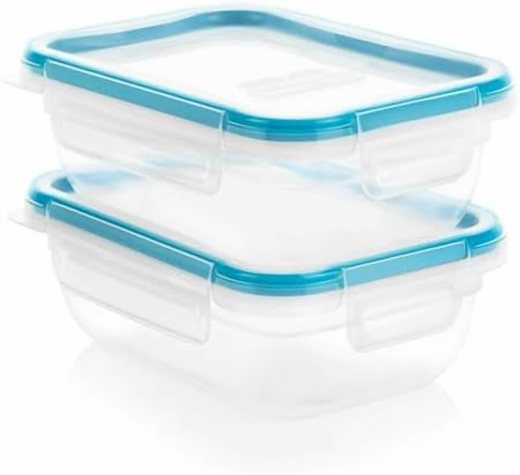 Total Solution 2-Pack (3-Cup) Plastic Food Storage Containers Set ...